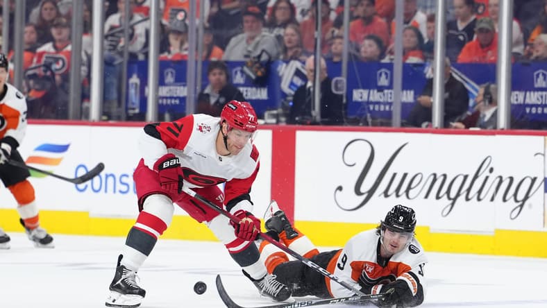 Hurricanes vs. Flyers: Round Two, Game 3 - Lines, Notes, Goalies, and ...