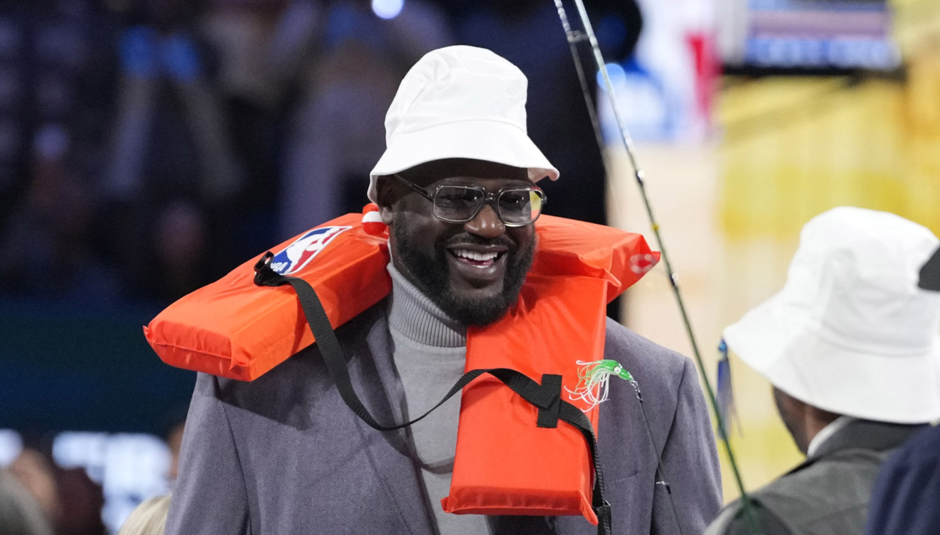 Shaquille O'Neal Trashes Chiefs Super Bowl Game Plan to Travis Kelce's Face