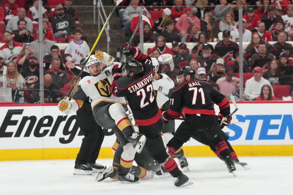 Hurricanes vs. Golden Knights: Stanley Cup Final, Game 5 - Lines, Notes ...