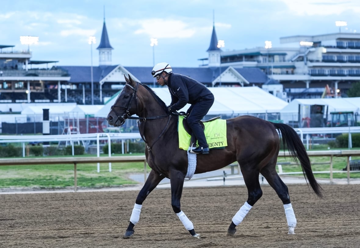 WATCH: Sovereignty Churchill Downs Workout For Stephen Foster