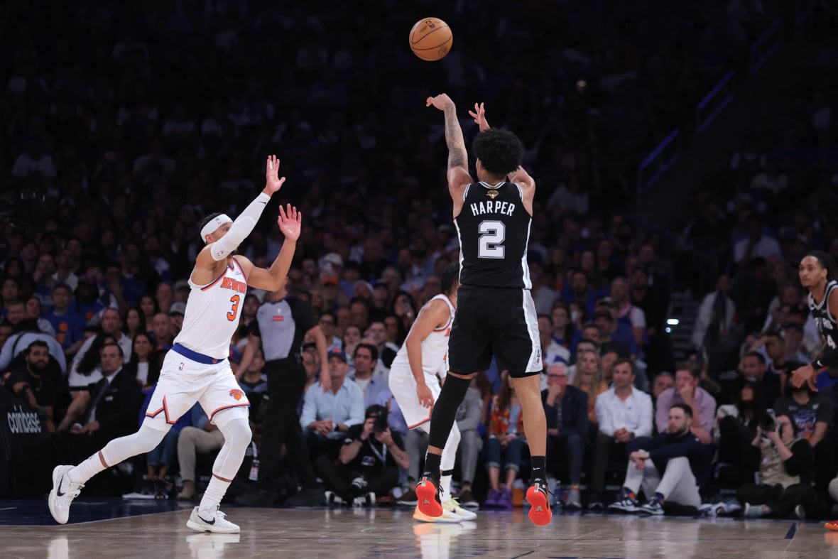 Spurs' Dylan Harper Opens Up On NBA Finals Experience Despite Late Game ...